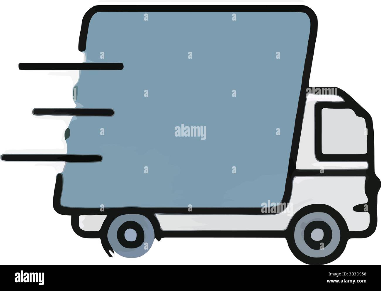 Fast logistics depiction hi-res stock photography and images - Alamy