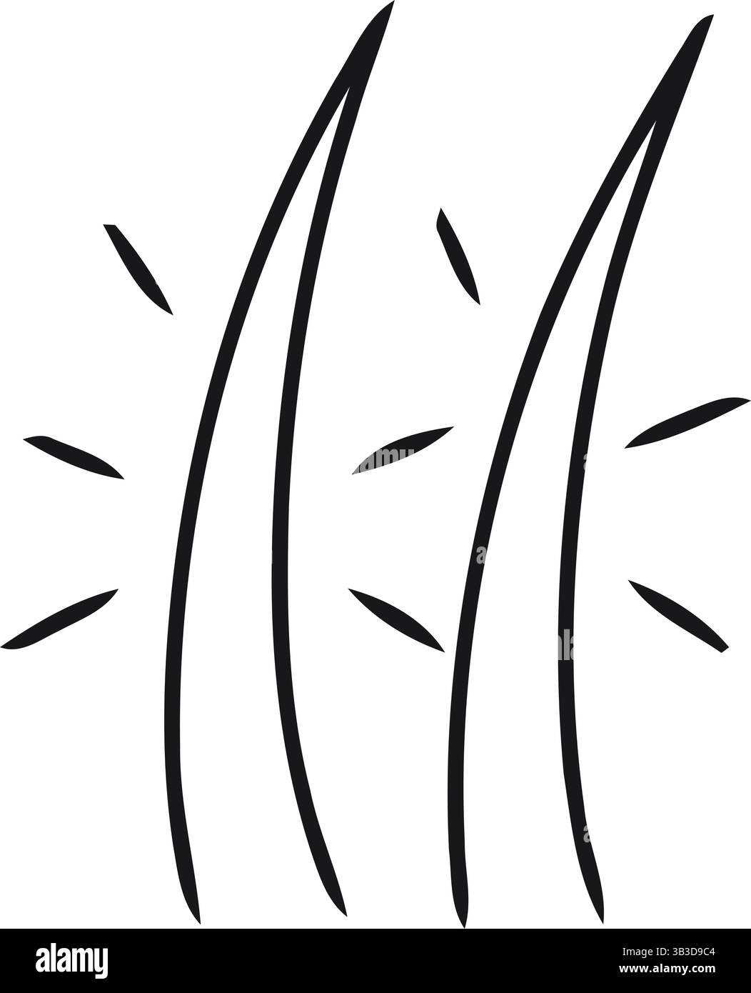 Flowing hair strands hi-res stock photography and images - Alamy