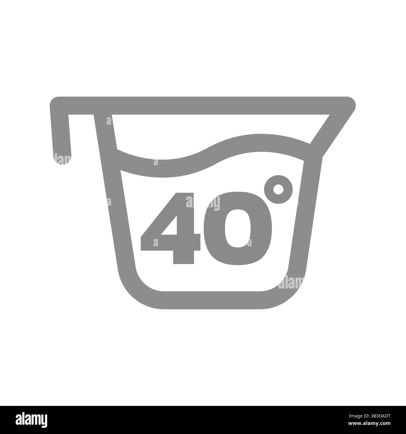 Washing machine 40 degrees Stock Vector Images - Alamy