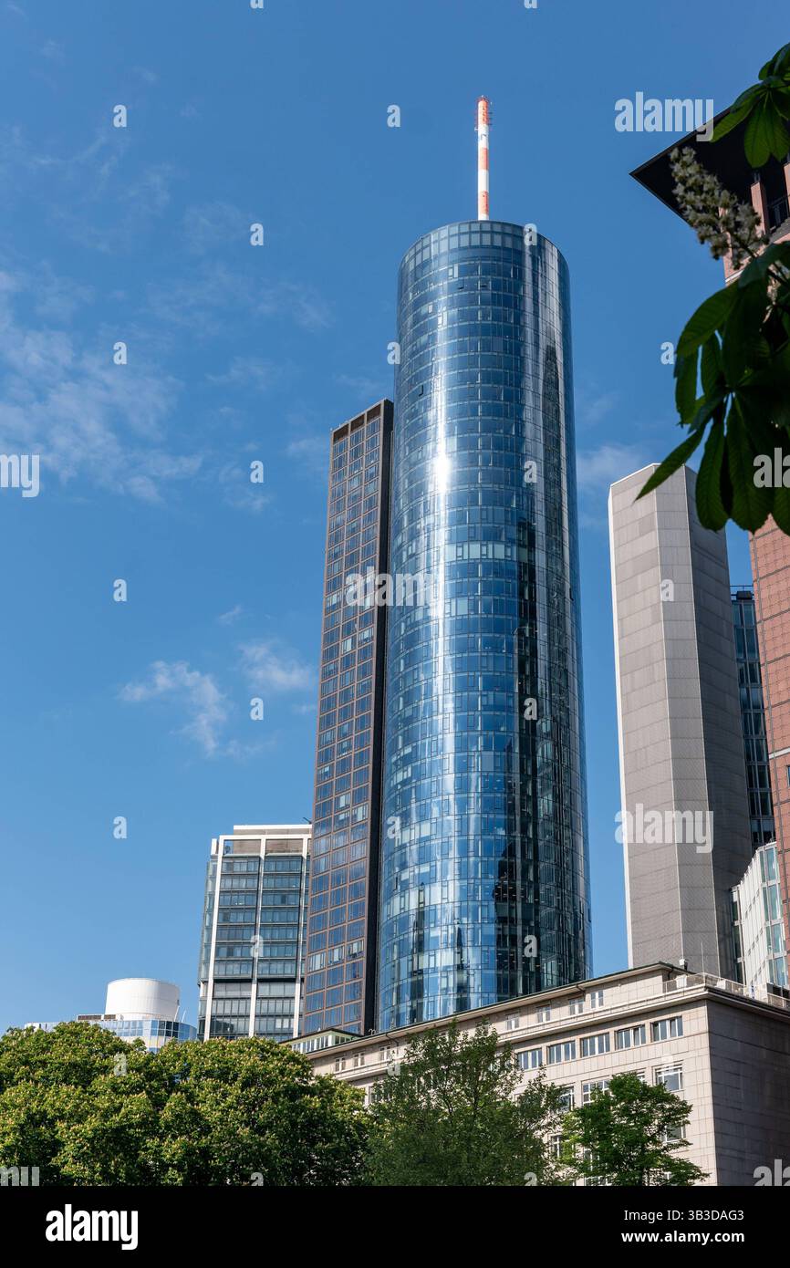 Main Tower Frankfurt Moderne Architektur im Finanzviertel 25.04.25 ...