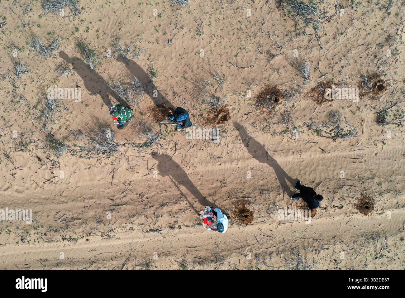 Ordos, China's Inner Mongolia Autonomous Region. 28th Apr, 2025. An ...