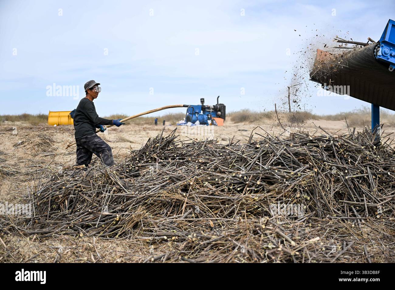 Ordos, China's Inner Mongolia Autonomous Region. 28th Apr, 2025. A ...