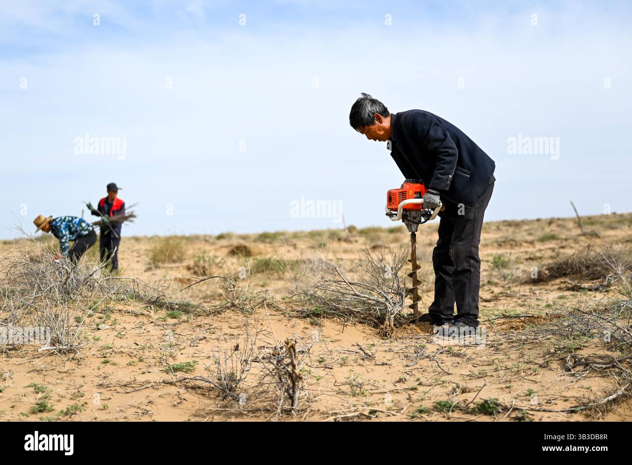 Ordos, China's Inner Mongolia Autonomous Region. 28th Apr, 2025 ...