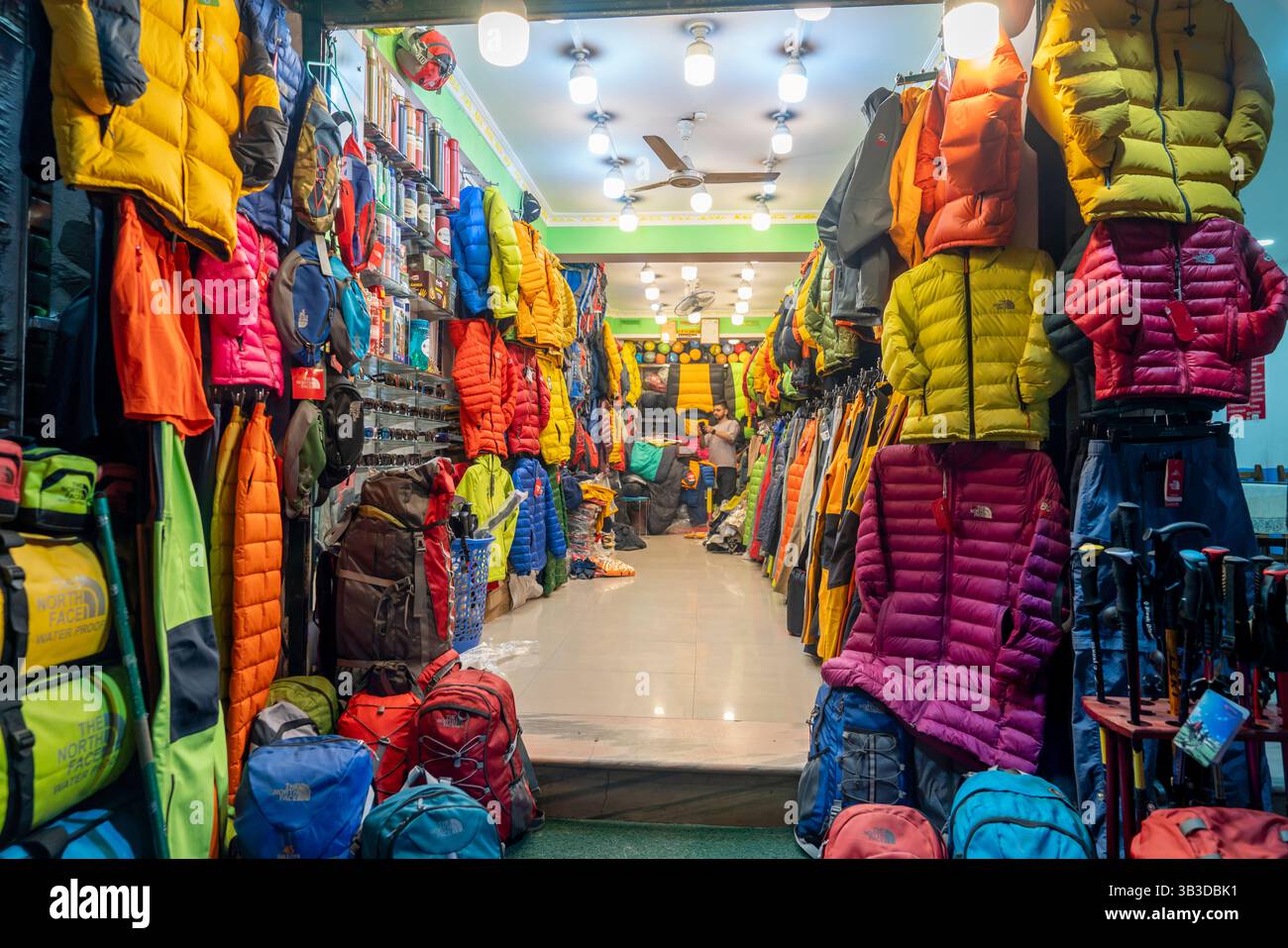 Souvenir Shop in Thamel, Kathmandu, Nepal. Vibrant Souvenir Shop in ...
