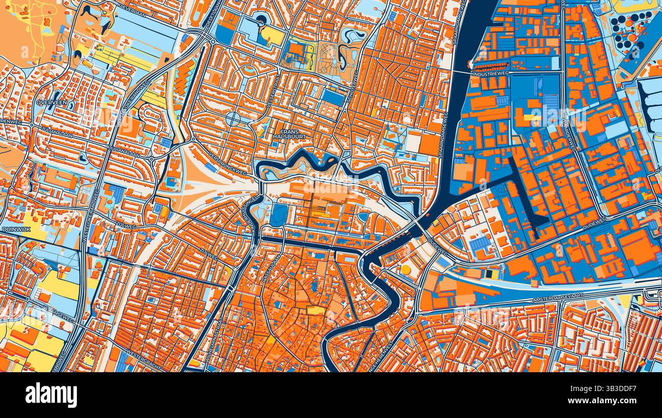 Digital city haarlem hi-res stock photography and images - Alamy