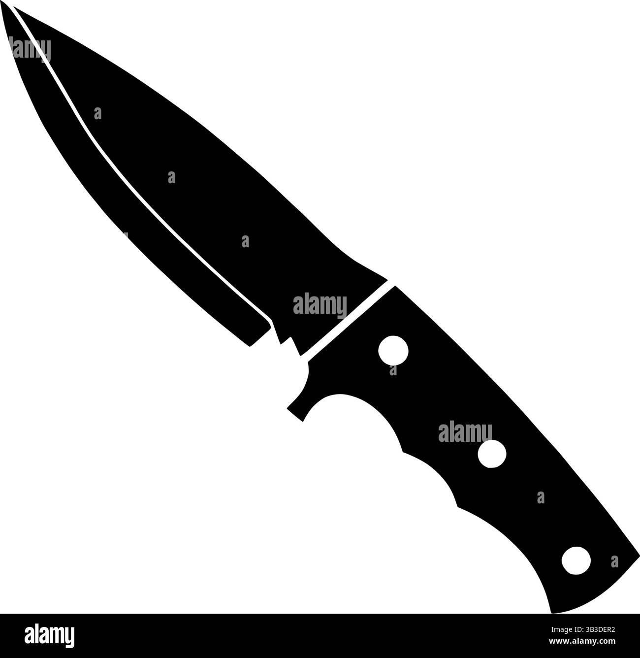 knife vector illustration for camping and outdoor adventure Stock ...