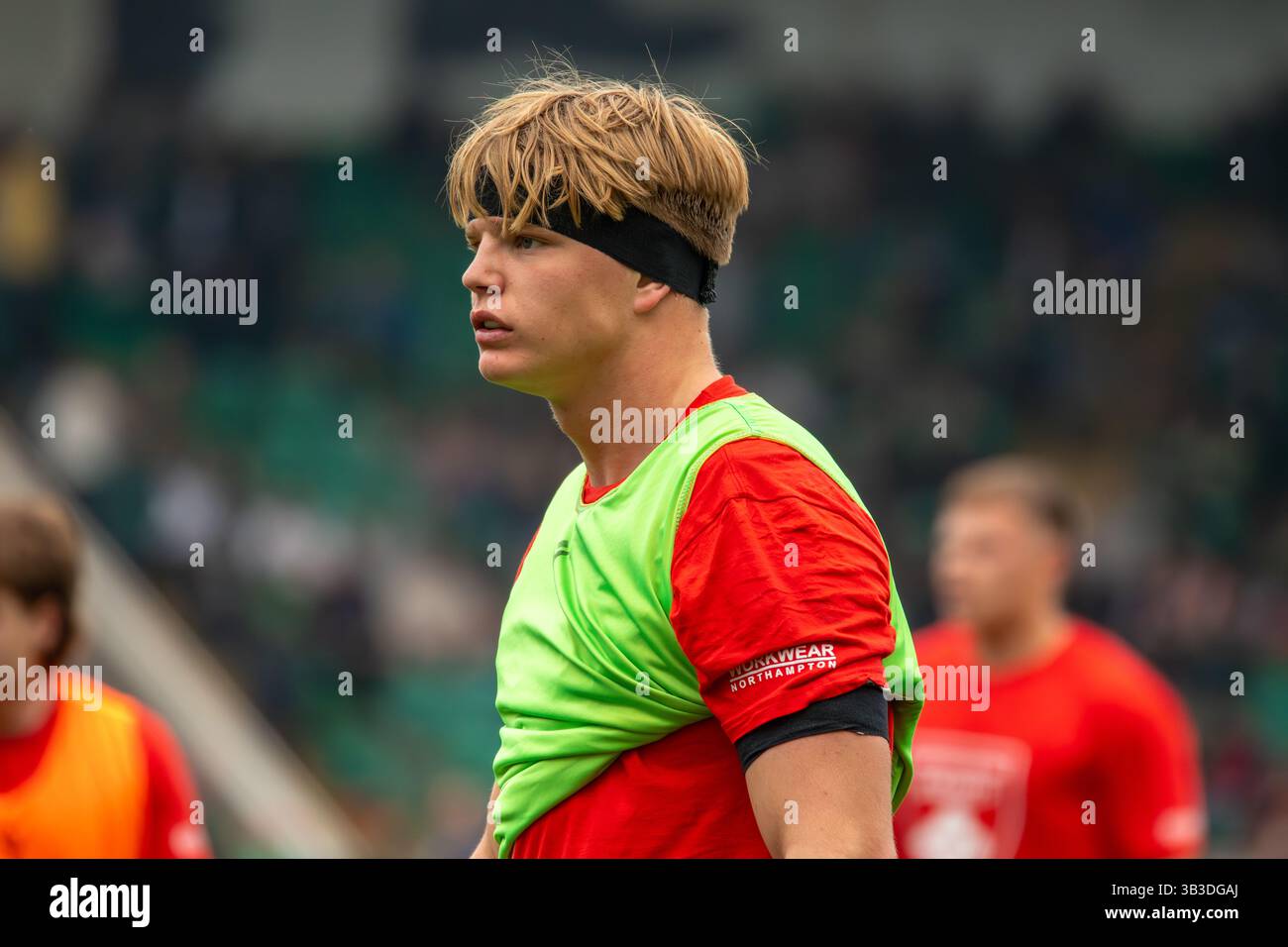 Northampton, UK, 26th April 2025 Northampton Saints and England back ...
