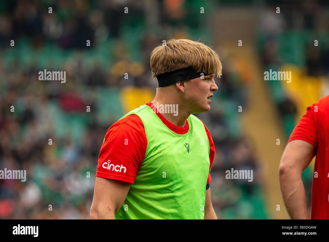 Northampton, UK, 26th April 2025 Northampton Saints and England back ...
