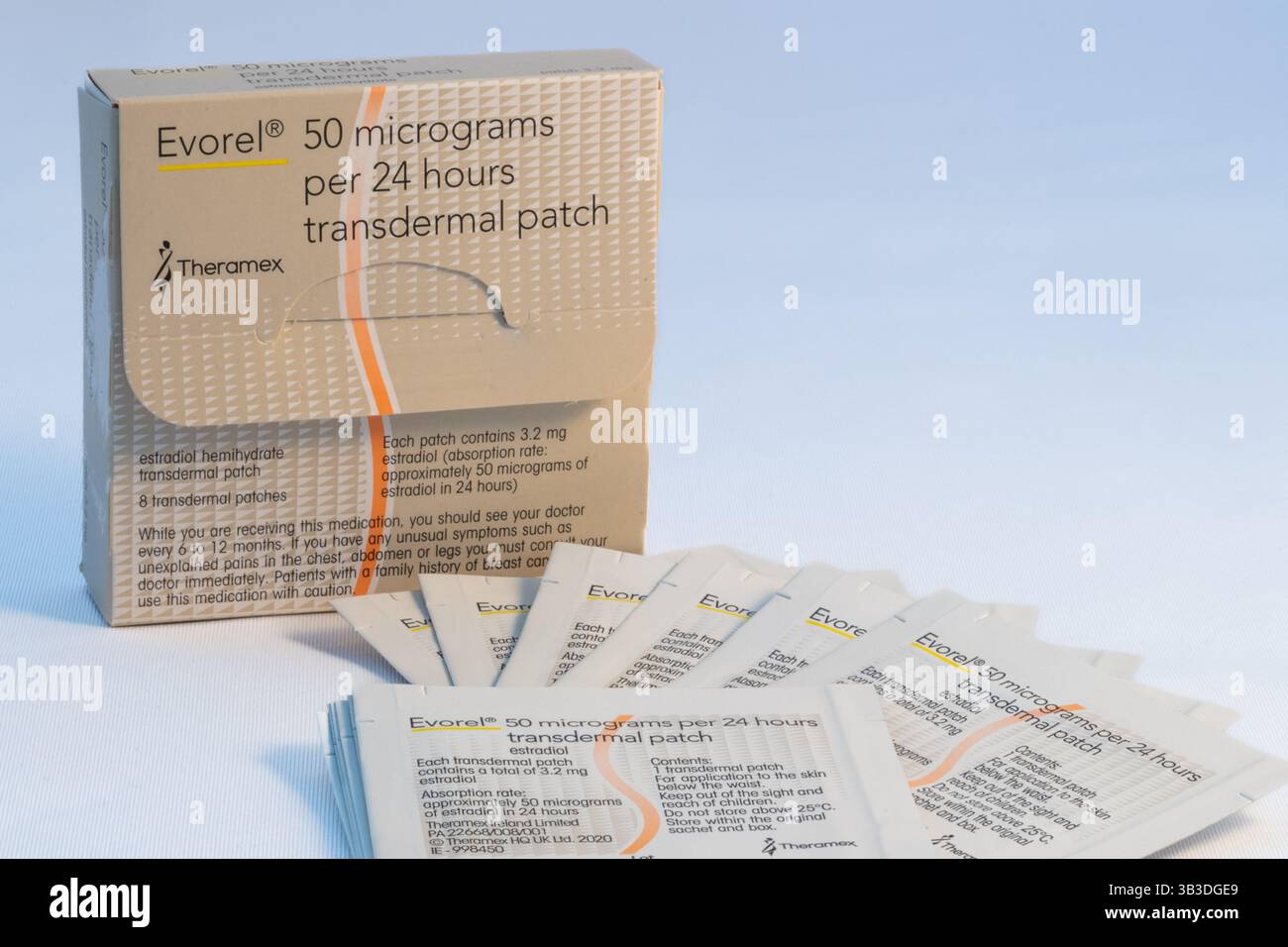 Evorel Hormone Replacement Therapy (HRT) patches which will be free for ...