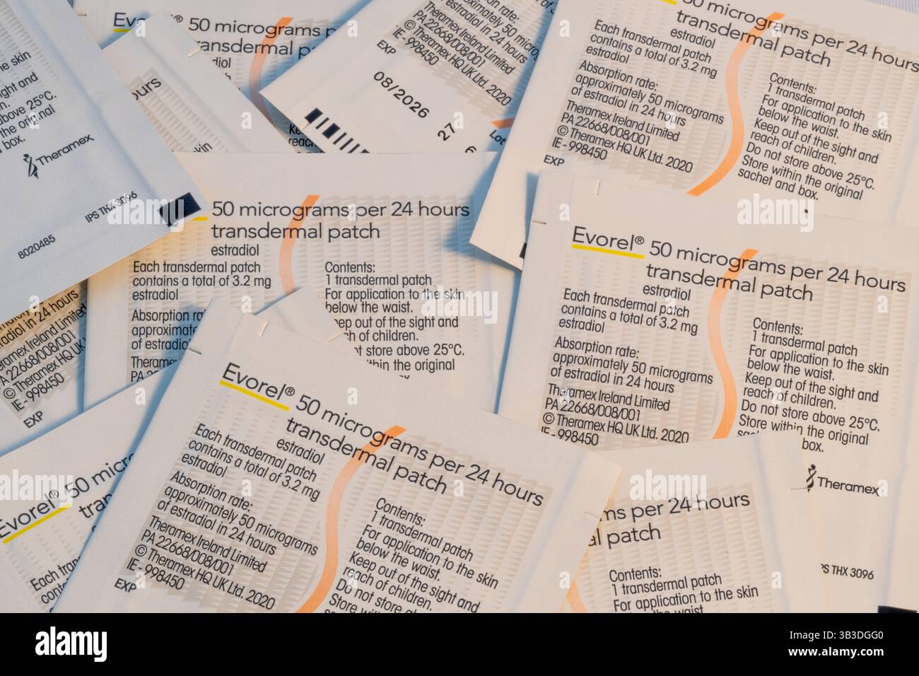 Evorel Hormone Replacement Therapy (HRT) patches which will be free for ...