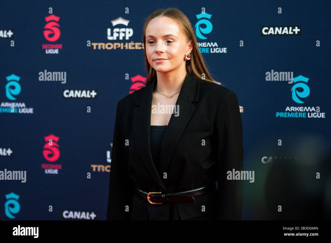 Lou Bogaert of Paris FC during the LFFP 2025 AWARDS, Trophees de la ...