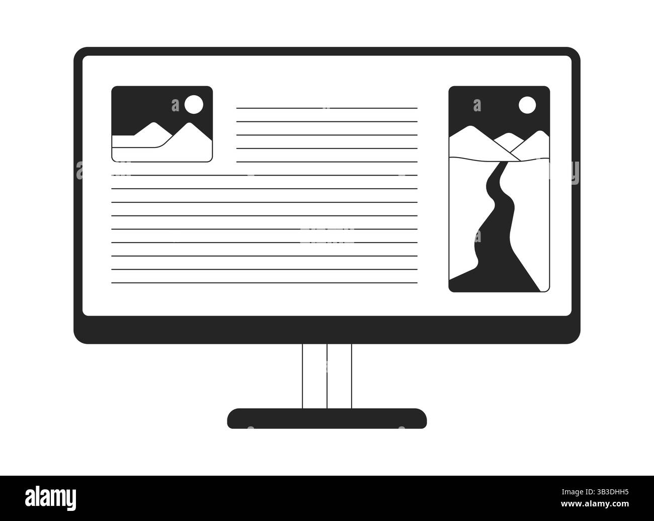 Publication preview Stock Vector Images - Alamy