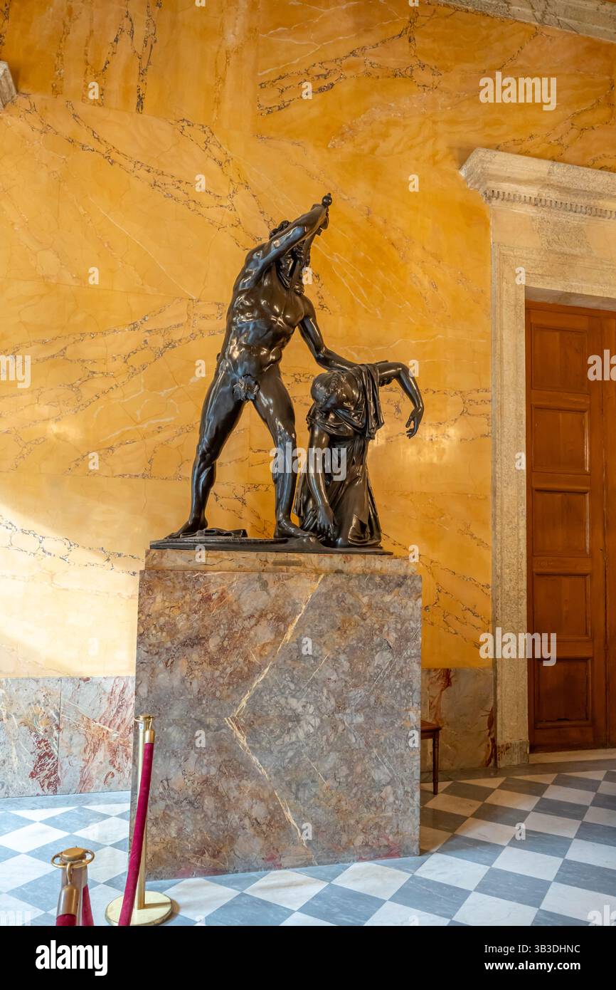 Paris, France - 04 24 2025: Detail view of the Hall of Lost Steps and ...