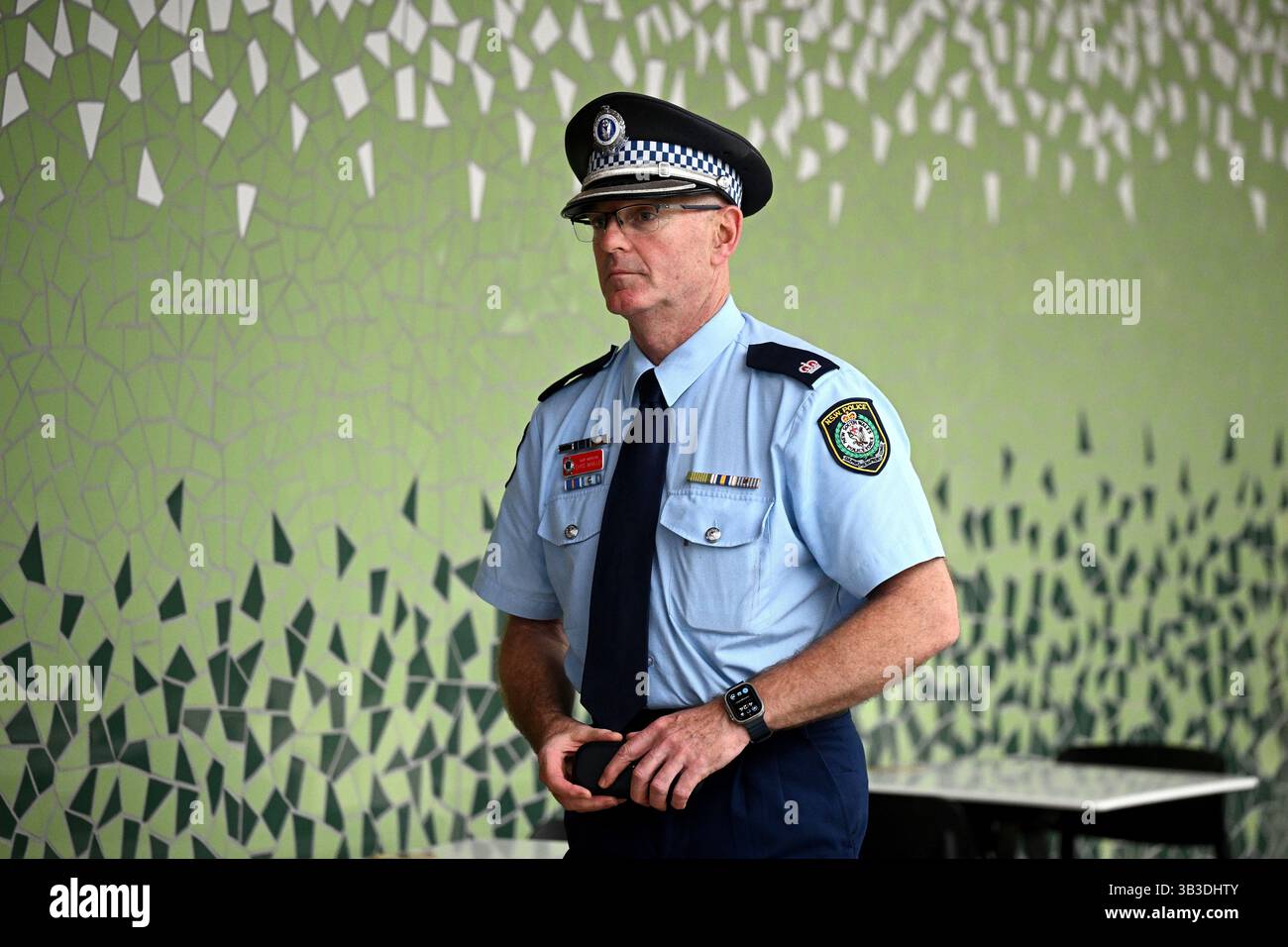 Sydney, Australia. 29th Apr, 2025. NSW Police Chief Inspector Chris ...