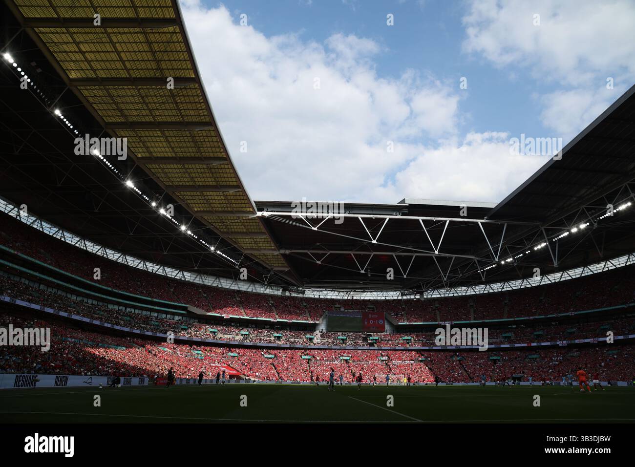 Wembley fa cup final 2025 view hi-res stock photography and images - Alamy