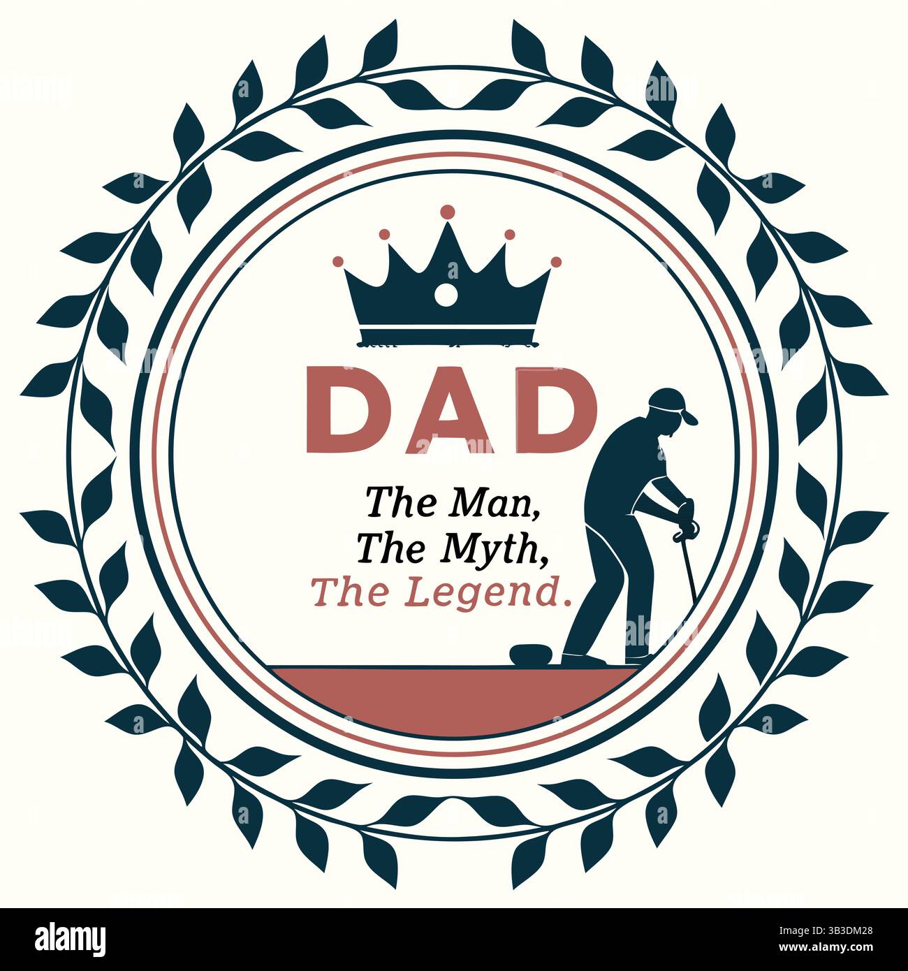 Fathers celebration quote Stock Vector Images - Alamy