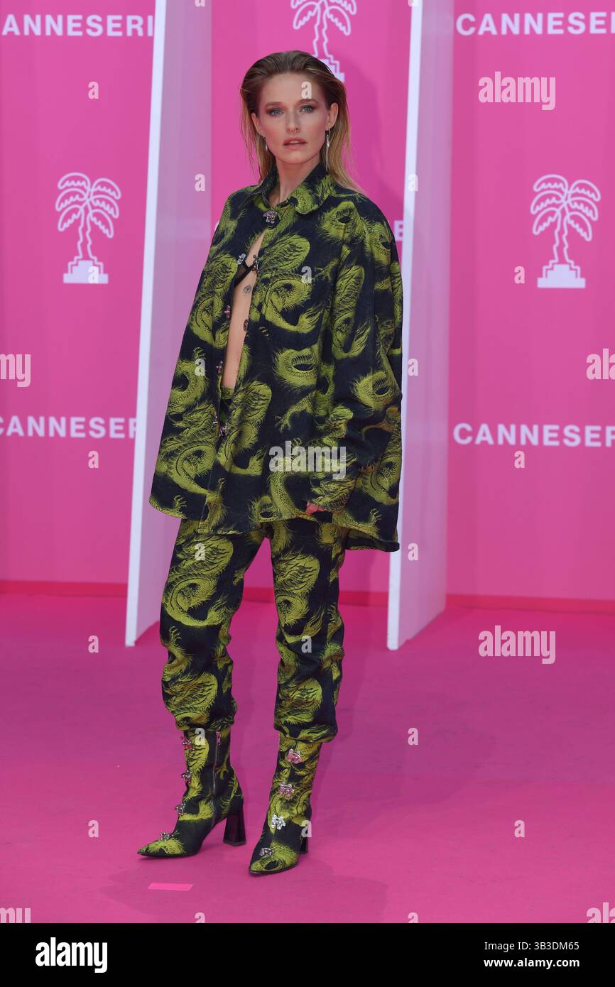 Cannes, France . 28th Apr, 2025. CANNES: Ella Jun Henrard attends the ...