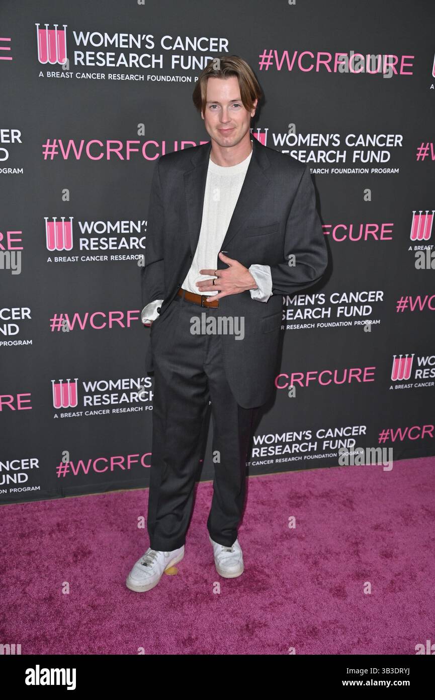 Beverly Hills, CA USA - April 28, 2025: Casey Hanley attends WCRF’s An Unforgettable Evening ...