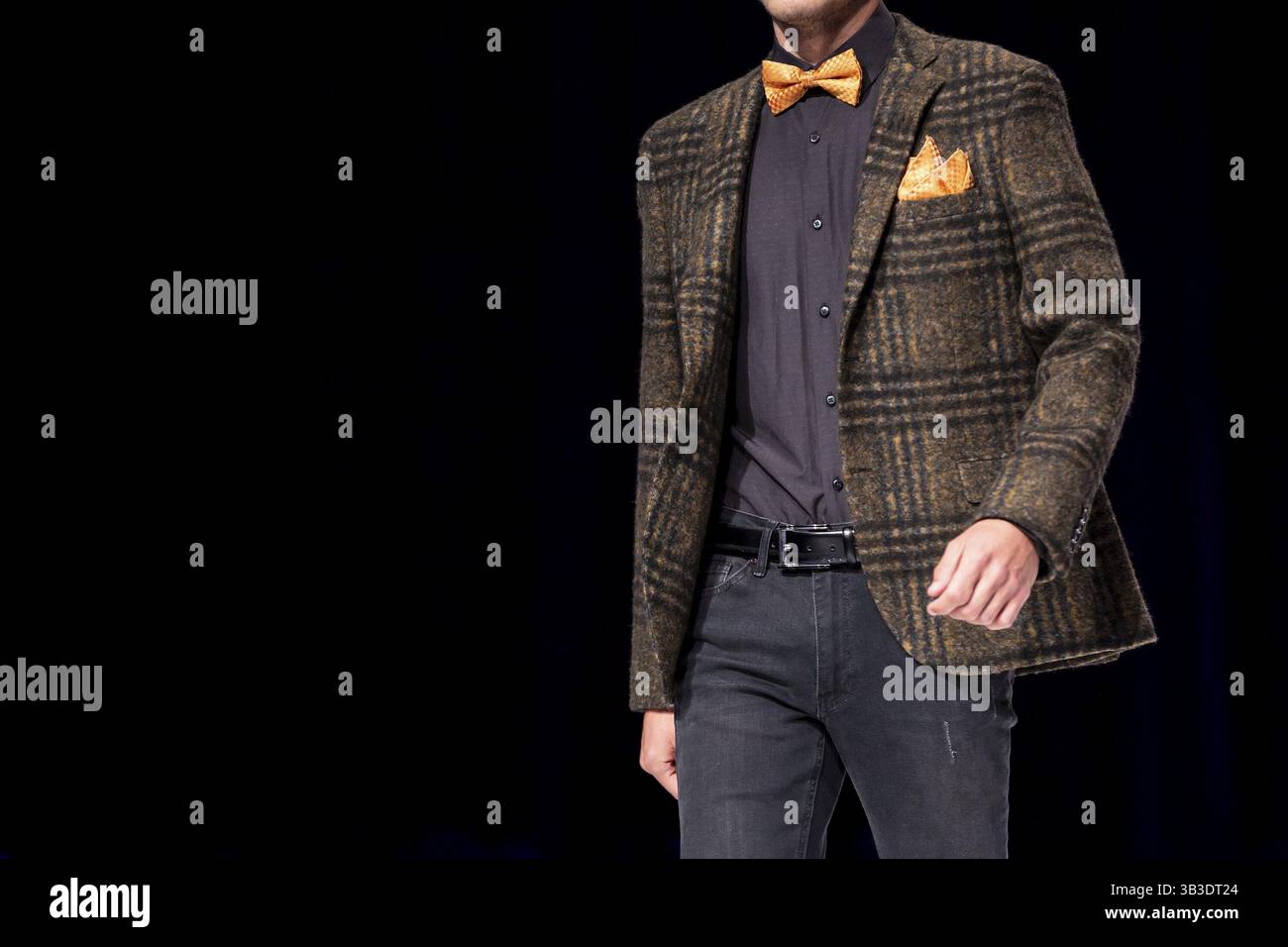 Person goes on runway in hi-res stock photography and images - Alamy