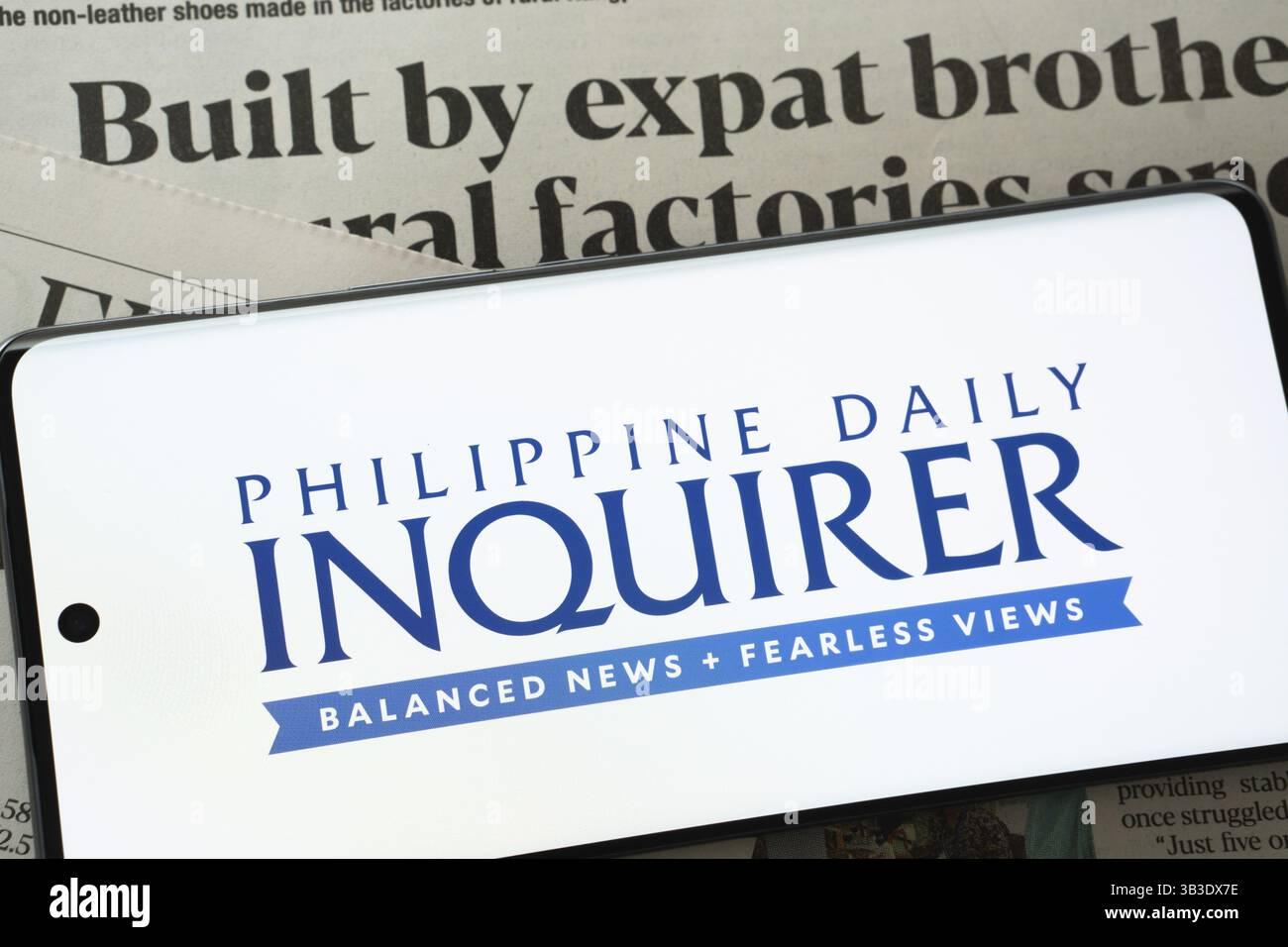 Dhaka, Bangladesh - 17 March 2025: The logo of the Philippine Daily ...