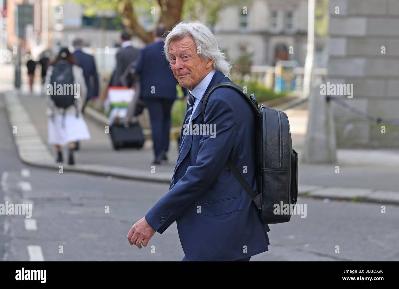 Solicitor Paul Tweed arriving at the High Court in Dublin, where former ...