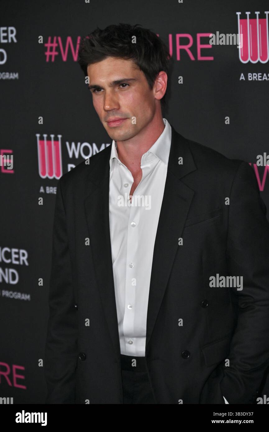 Beverly Hills, CA USA - April 28, 2025: Tanner Novlan attends WCRF’s An ...