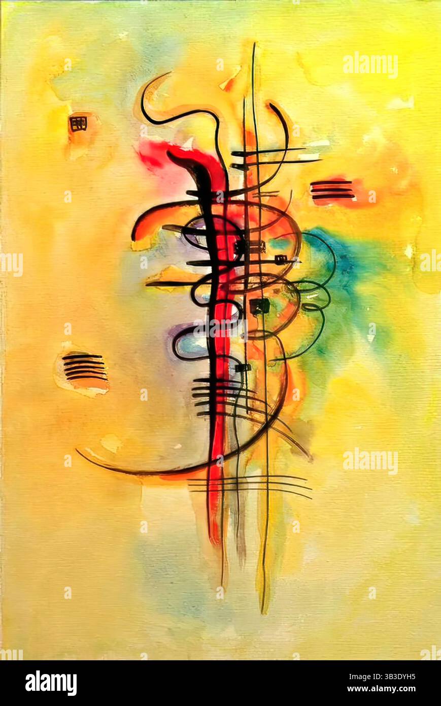 Watercolor No. 326, 1928 (Painting) Kandinsky, Wassily Stock Vector Image & Art - Alamy