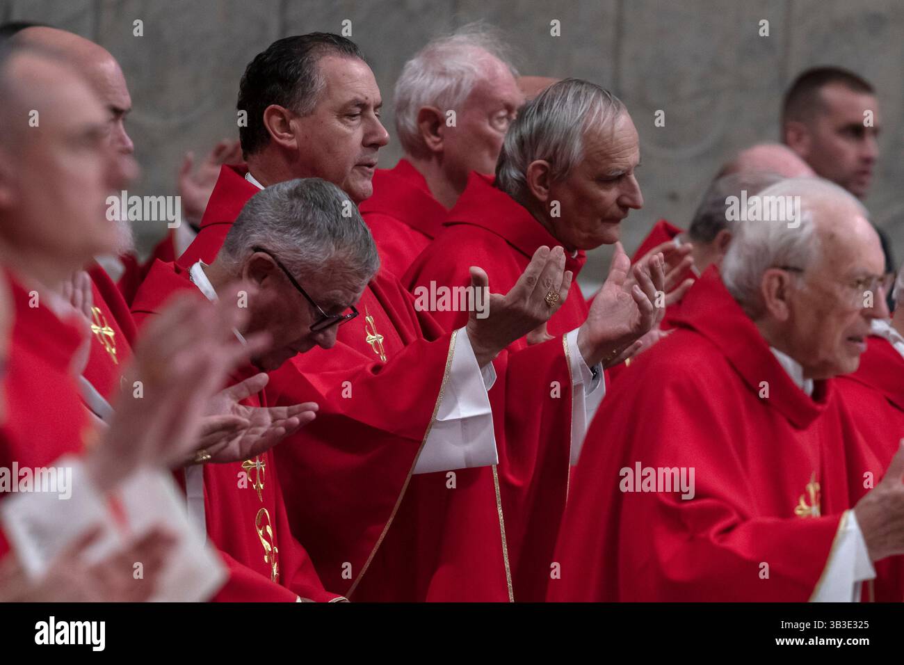 Vatican City, Vatican, 28 April 2025. Cardinal Ángel Fernández Artime ...