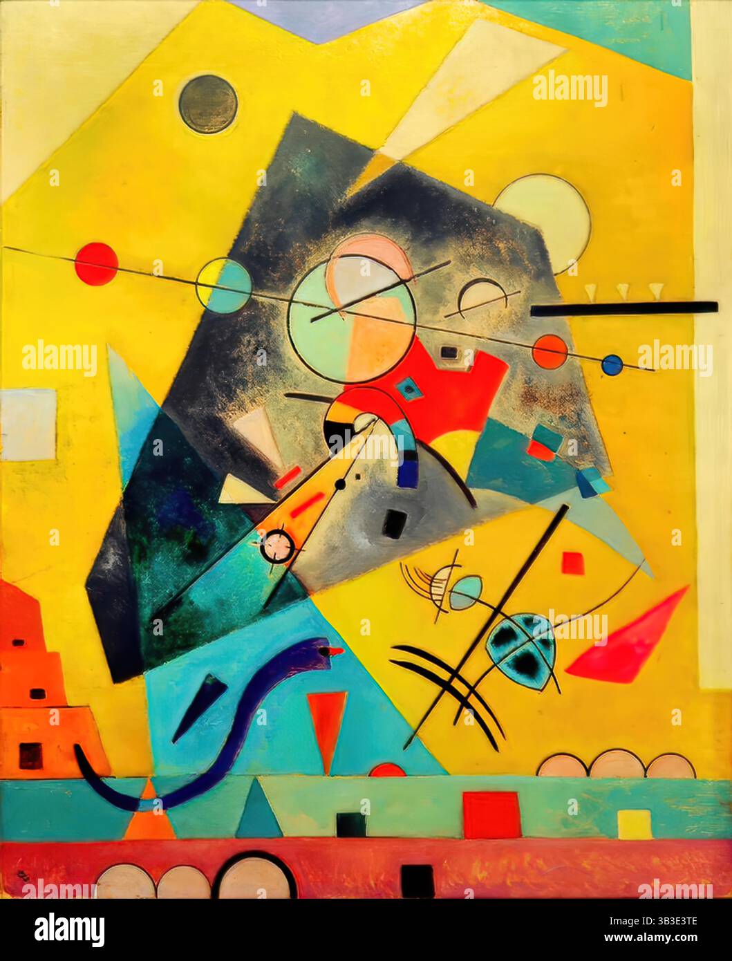 Classic kandinsky work hi-res stock photography and images - Alamy