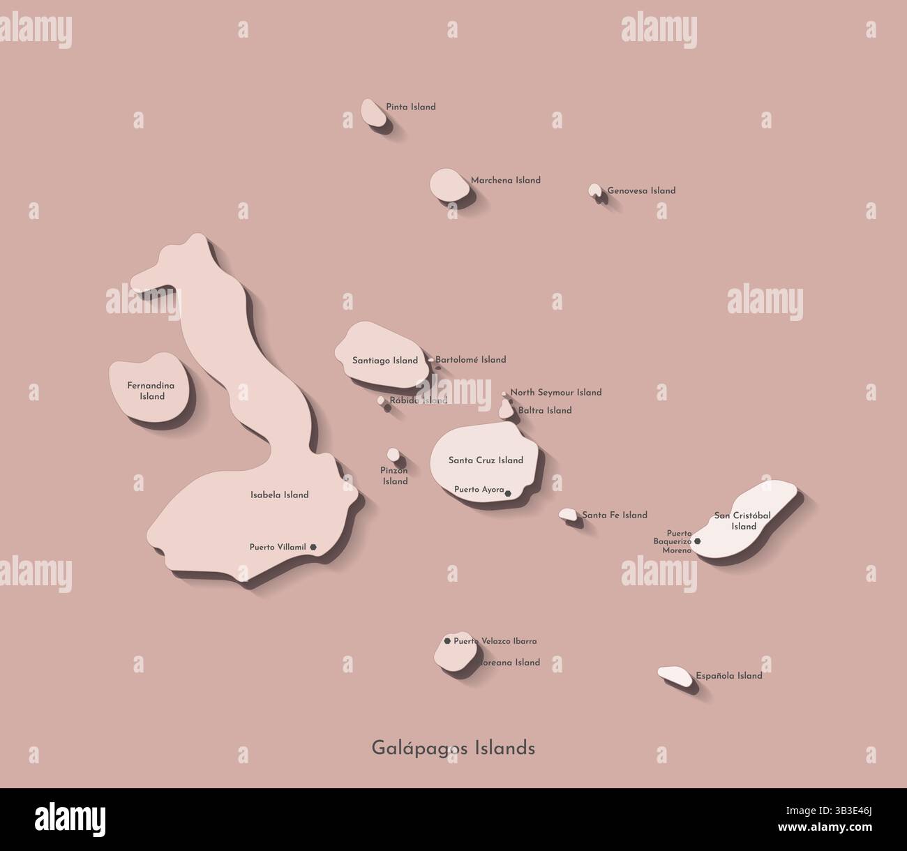 Isabela outline map hi-res stock photography and images - Alamy