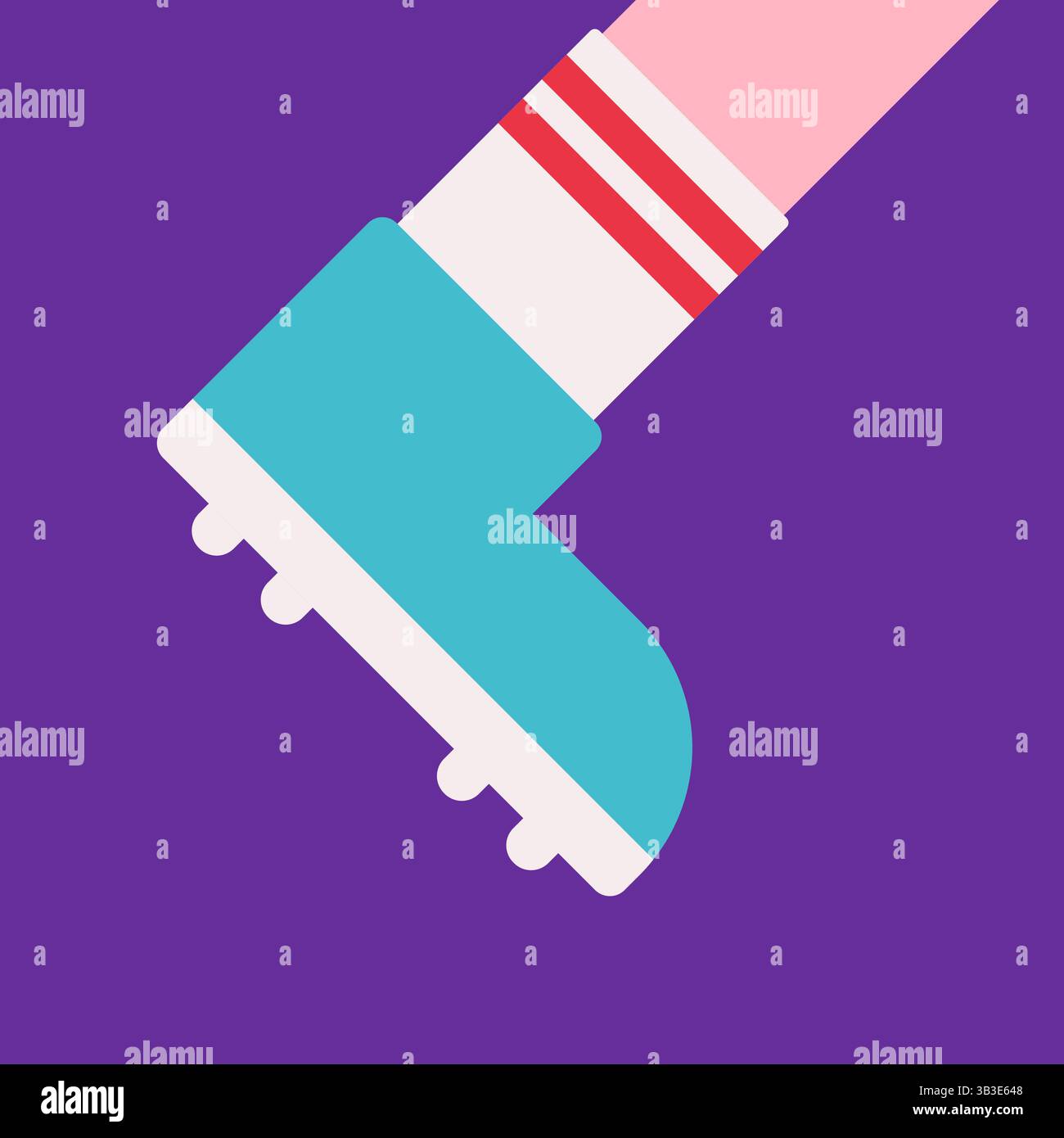 Red football boots Stock Vector Images - Alamy