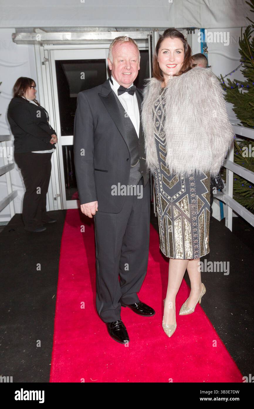 Les Dennis and wife Claire Nicholson arrive at The GEM Appeal Annual ...