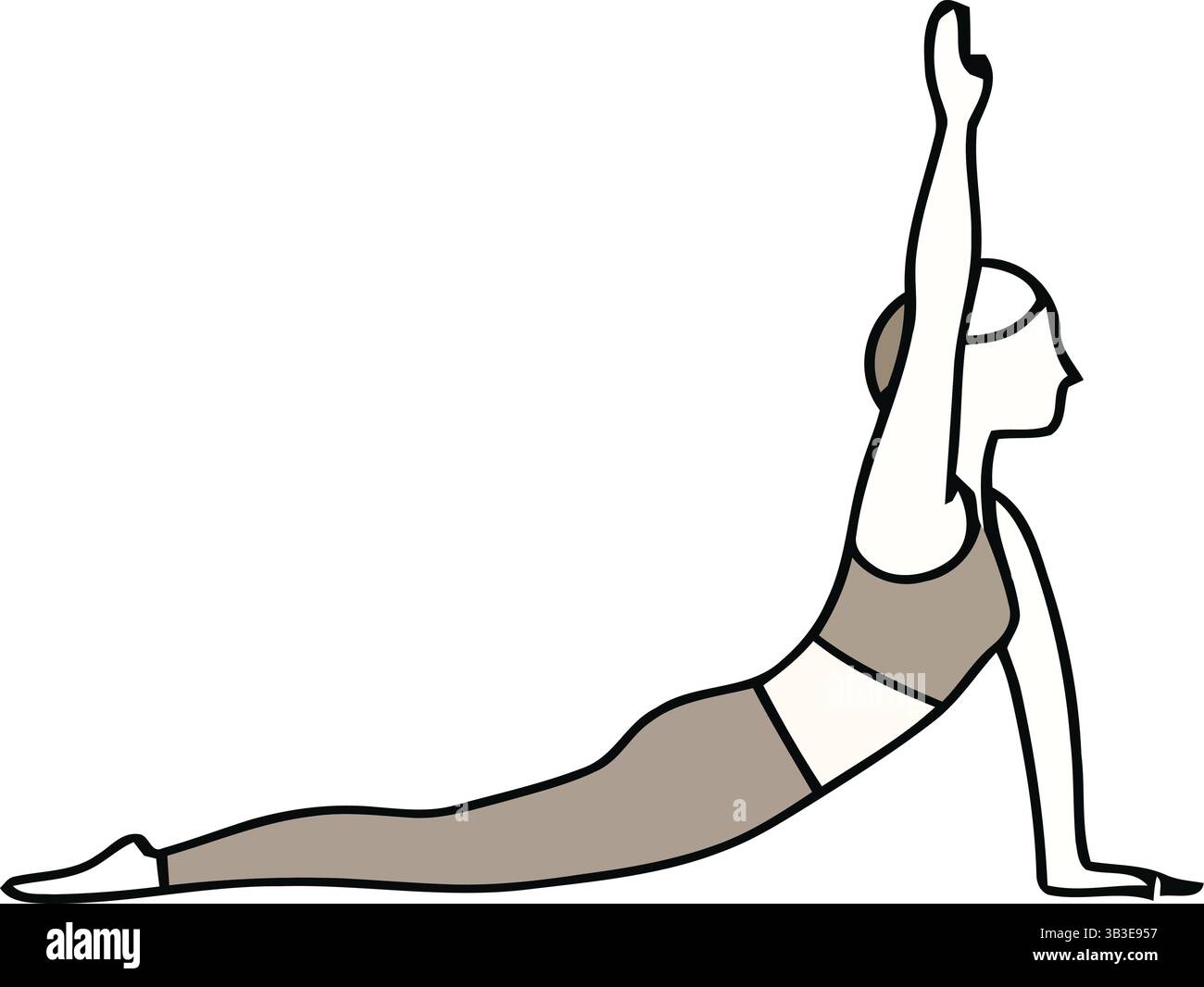 Fitness beginners Stock Vector Images - Alamy