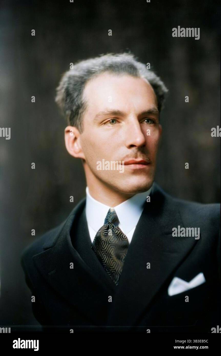 Mr. Theremin, portrait photograph, 1928 May 3. Leon Theremin, (Lev ...