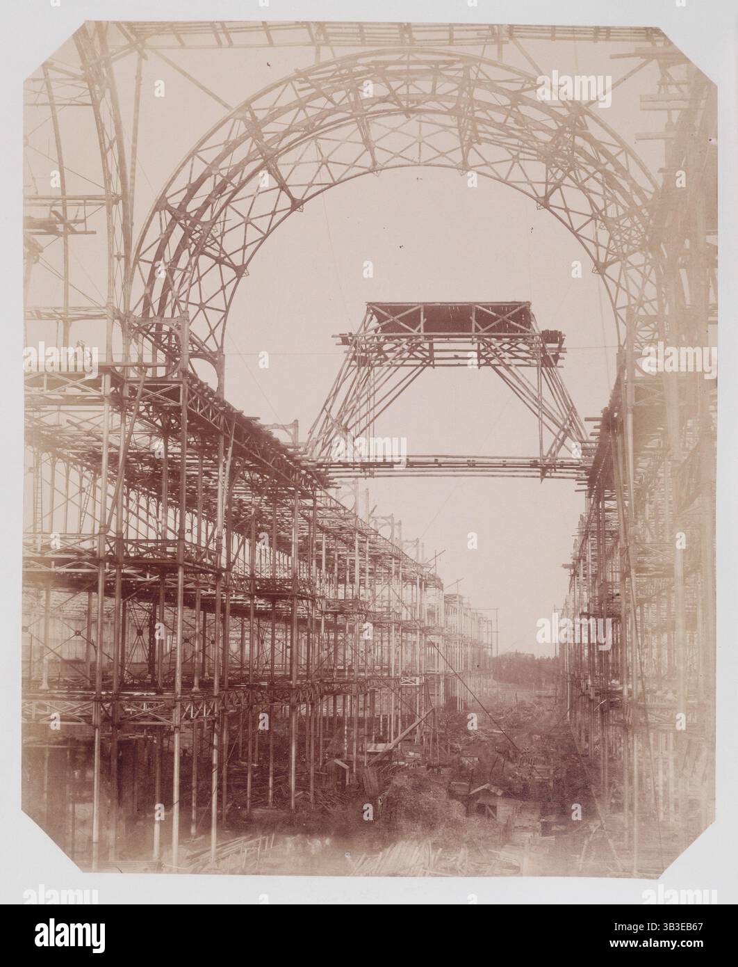 'The Nave, with intersection of the North Transept', Crystal Palace ...