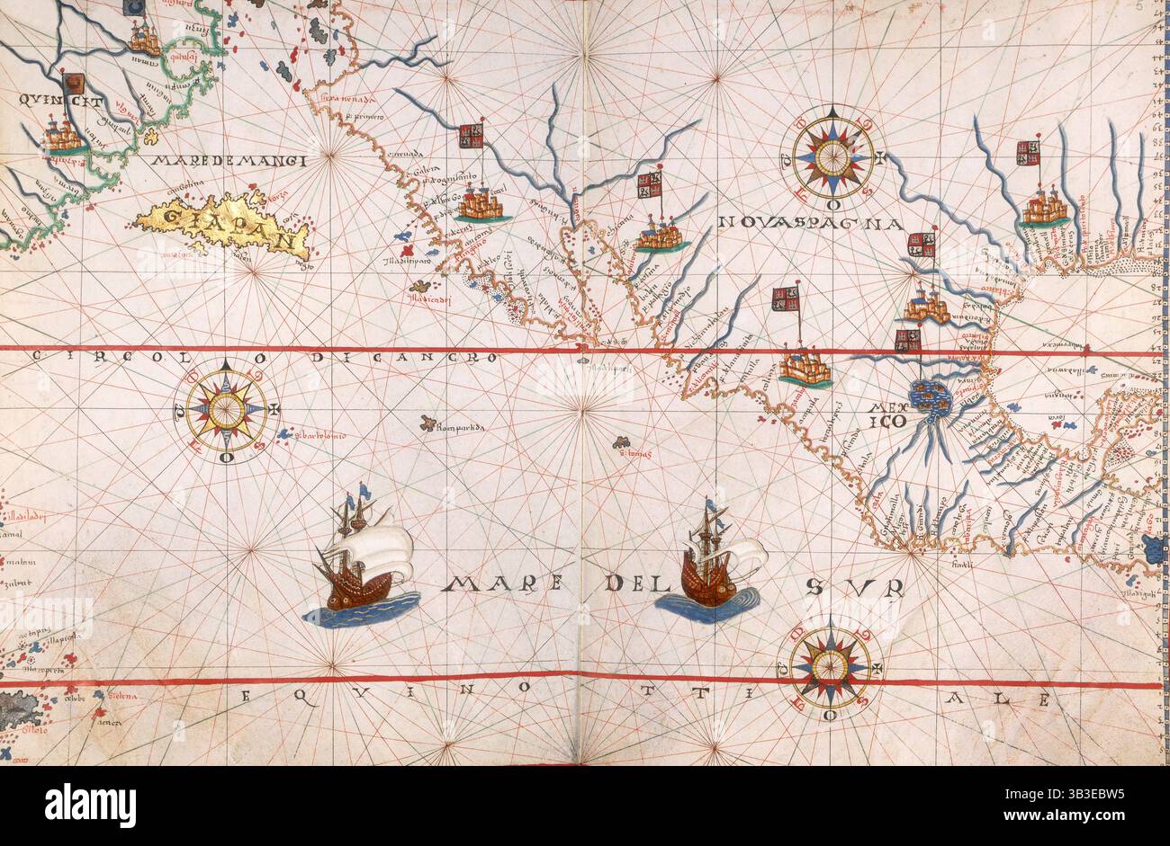 Mexico 16th century map hi-res stock photography and images - Alamy