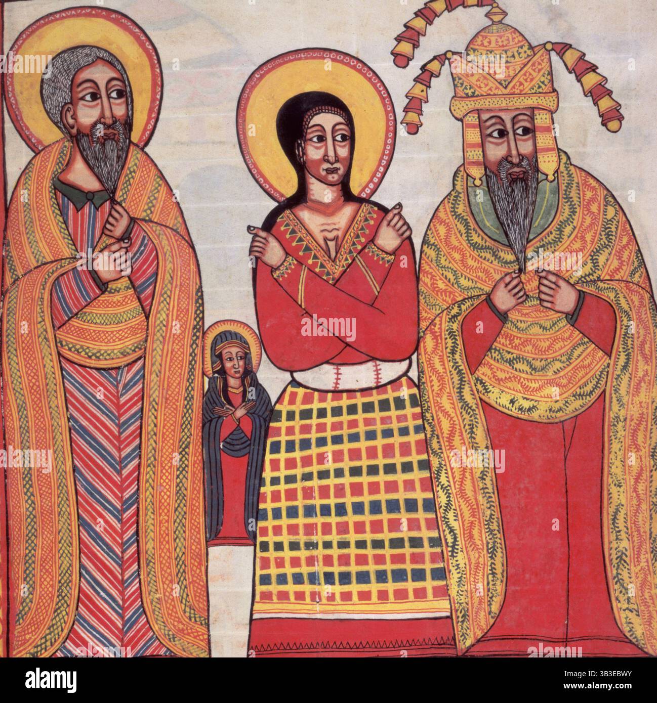 A Pharisee, the Virgin Mary and Joseph, c1708-c1711. From 'Miracles of ...