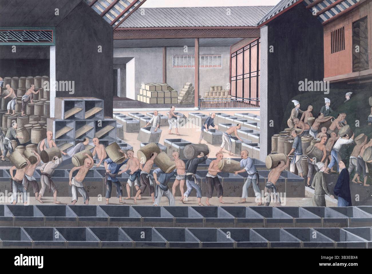 Tea warehouse china 1790 hi-res stock photography and images - Alamy