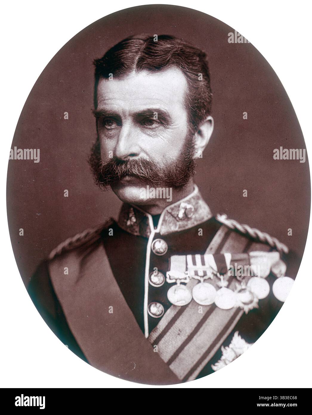 Major-General Lord Chelmsford, British soldier, 1882. Frederick ...