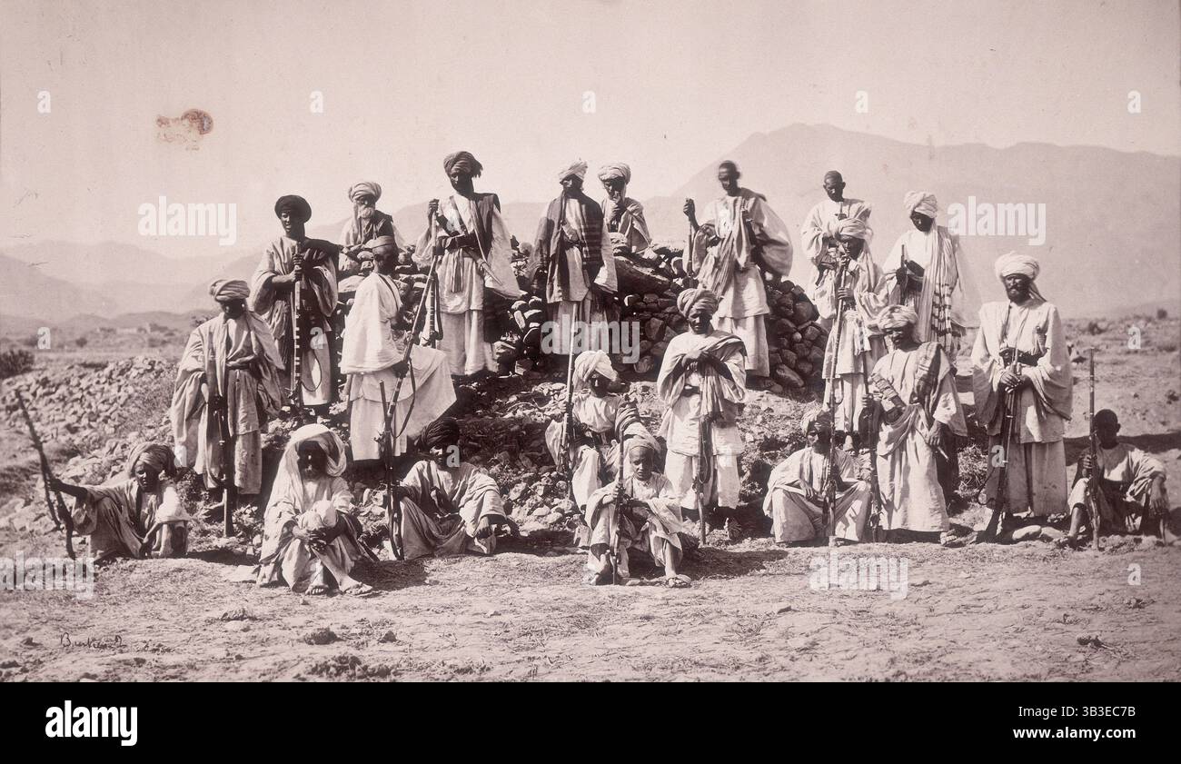 Afreedie Picket near Jamrood, Northwest Frontier Province, (now ...