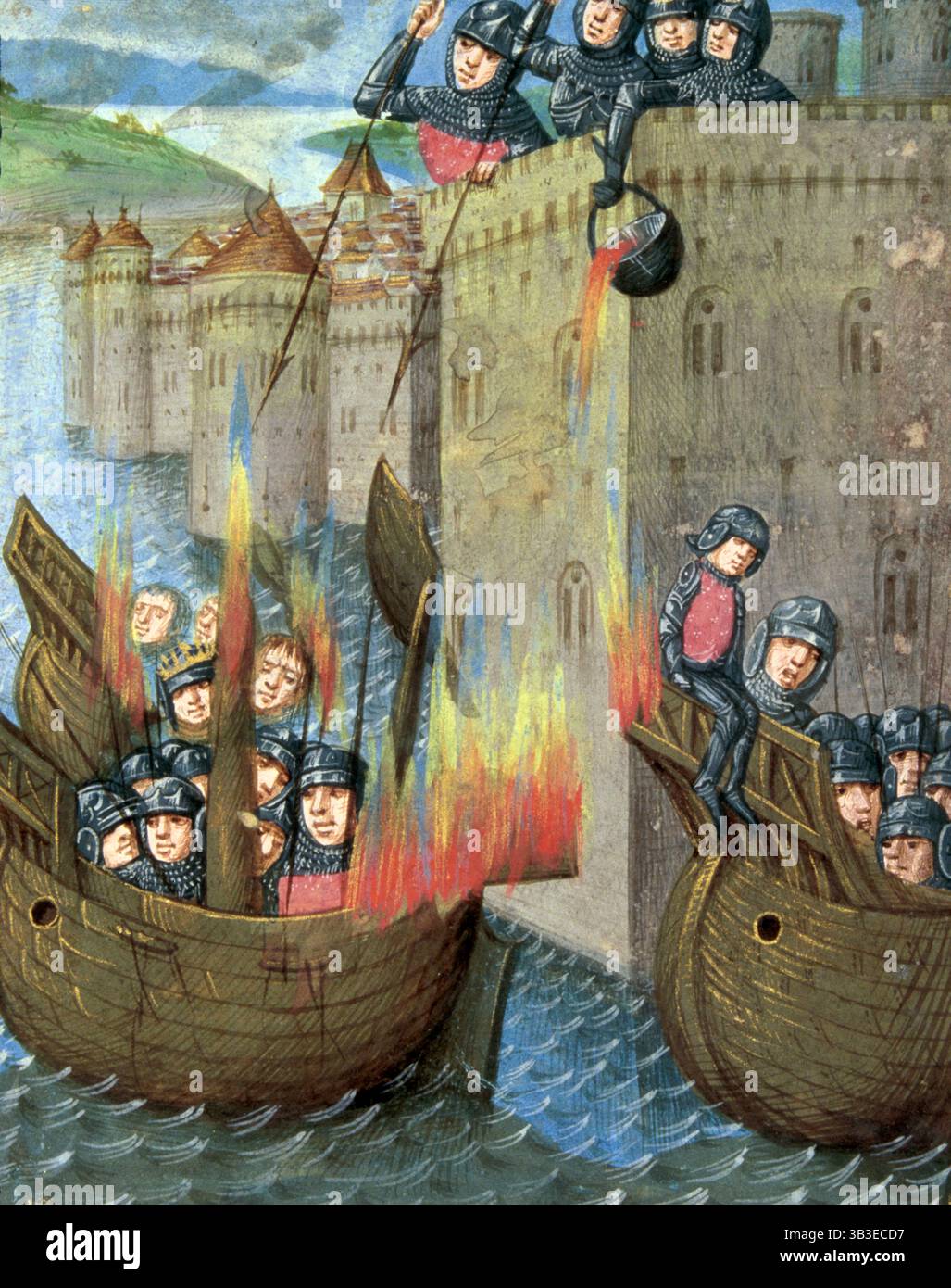 Hot burning oil boiling water hi-res stock photography and images - Alamy