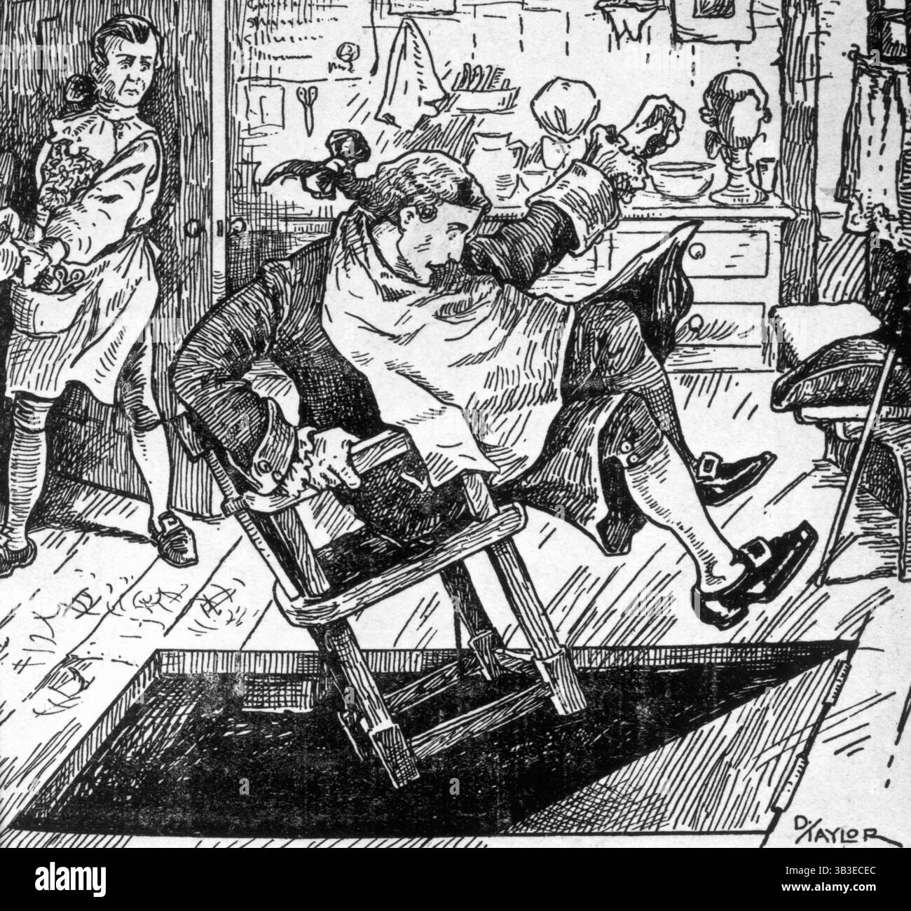 Trapdoor scene hi-res stock photography and images - Alamy