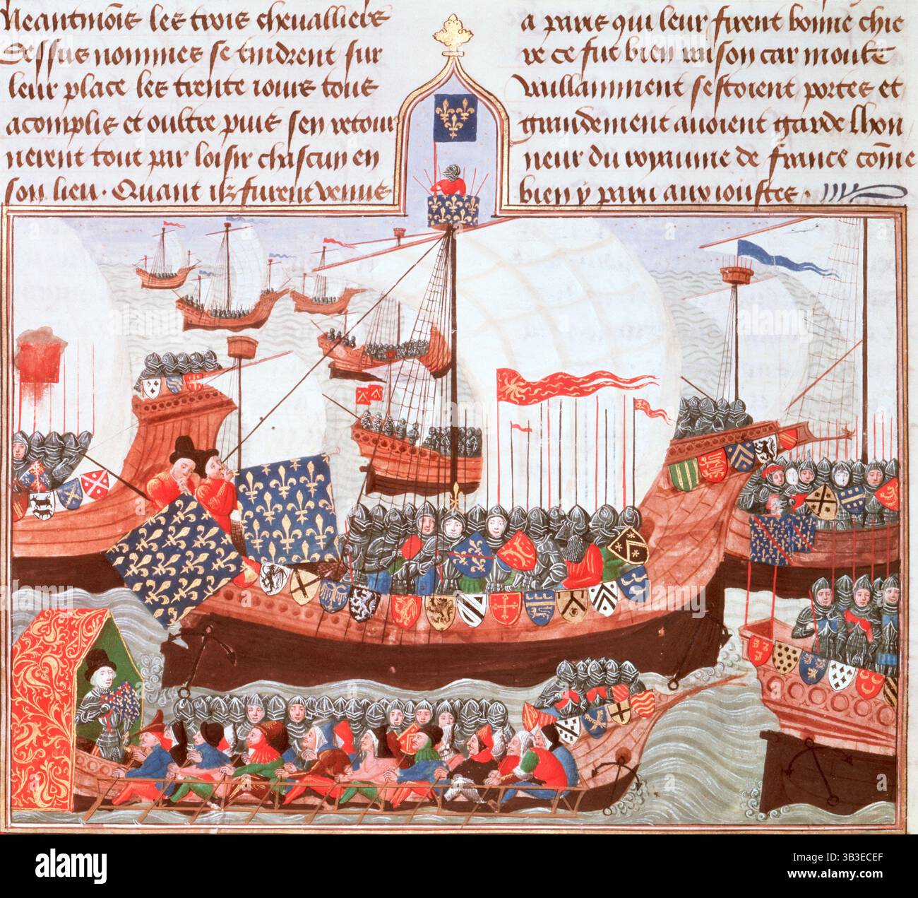 Galley ship crusades hi-res stock photography and images - Alamy