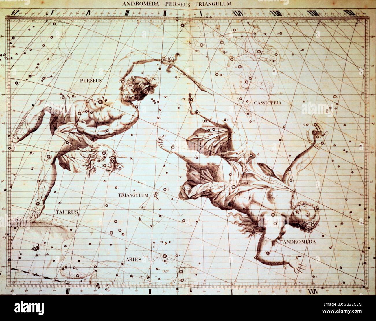 1729 from atlas coelestis hi-res stock photography and images - Alamy