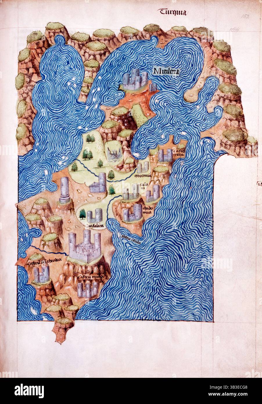 All of turkey and greece map hi-res stock photography and images - Alamy