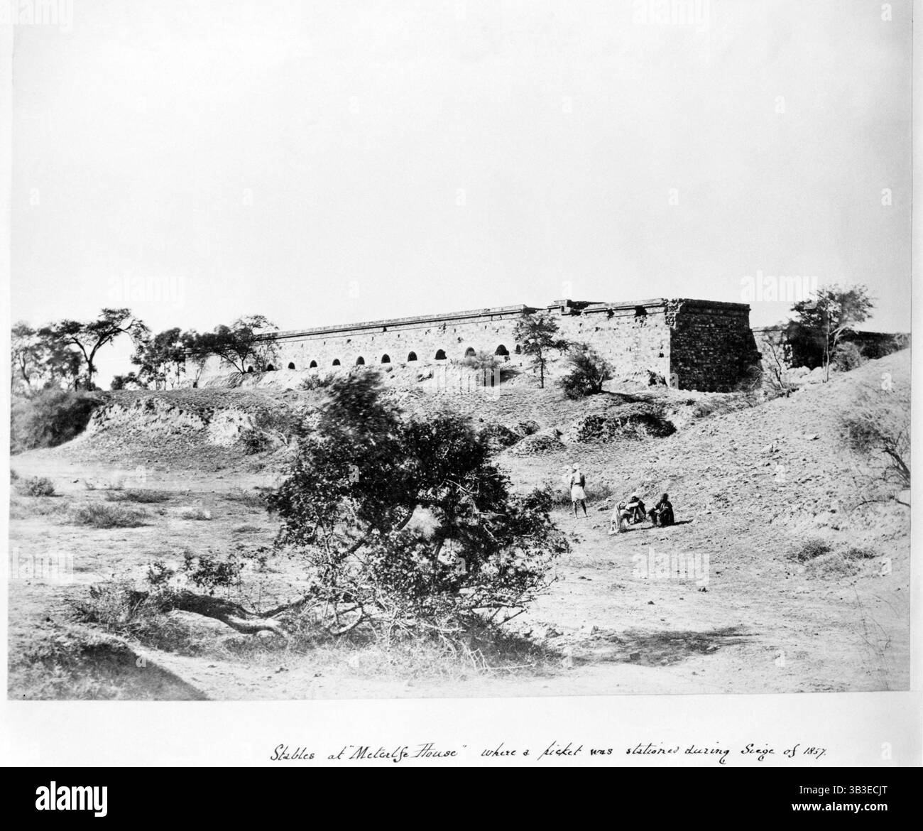 Stables at "Metcalfe House" where a picket was stationed during Siege ...