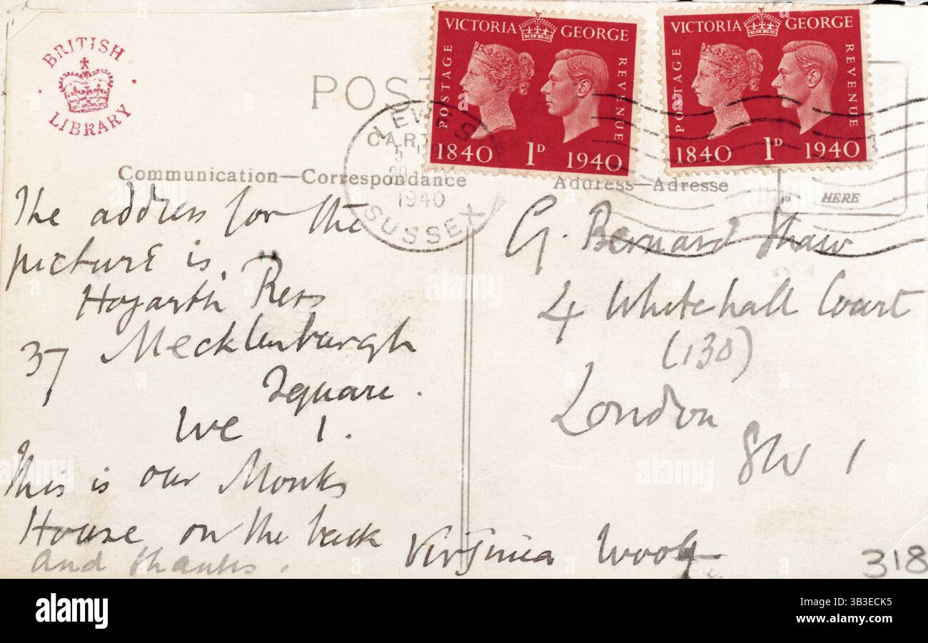 English postage stamps 1940 hi-res stock photography and images - Alamy