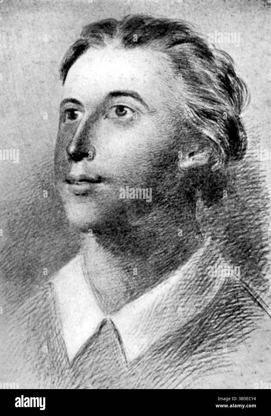 Oscar Wilde as a lad (from a red chalk drawing), c1870-c1879. Portrait ...