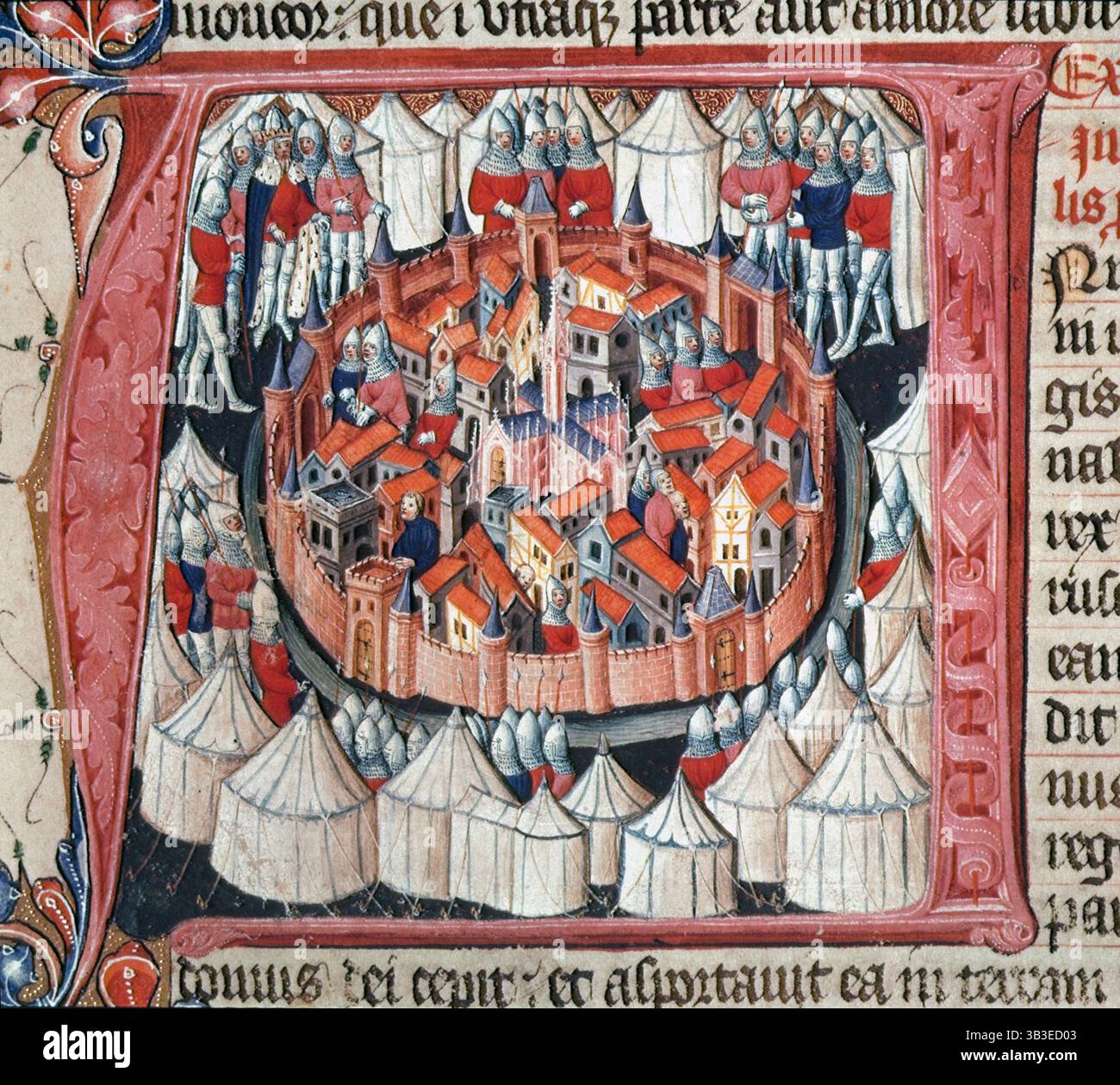 Nebuchadnezzar besieges Jerusalem, c1405-c1415. The city of Jerusalem ...