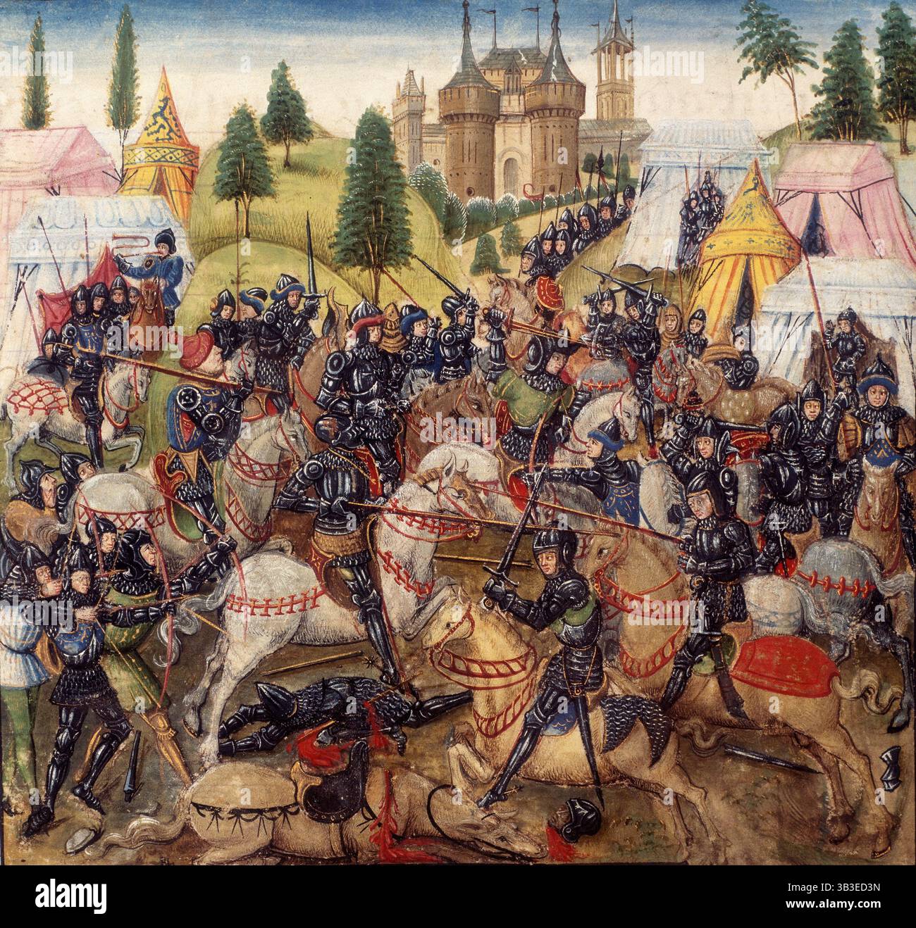 Battle of Hastings, 1066, (second half of 15th century). Later ...